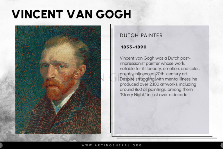 Vincent van Gogh: A Look at His Life, Work and Influence – Art In General