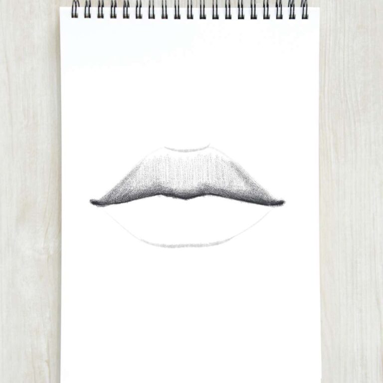 How To Draw Lips Step-by-Step – Art In General