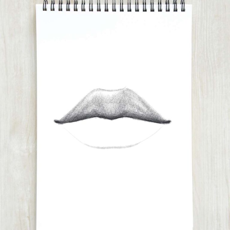 How To Draw Lips Step-by-Step – Art In General