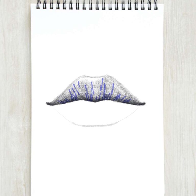 How To Draw Lips Step-by-Step – Art In General