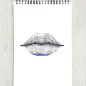How To Draw Lips Step-by-Step – Art In General