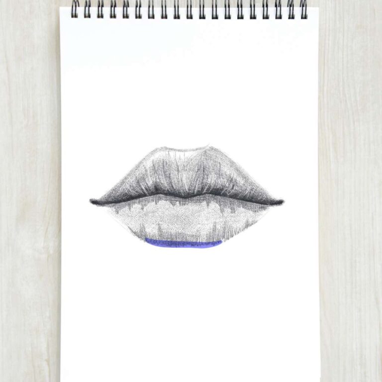 How To Draw Lips Step-by-Step – Art In General