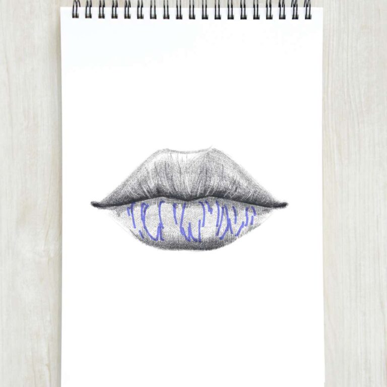 How To Draw Lips Step-by-Step – Art In General