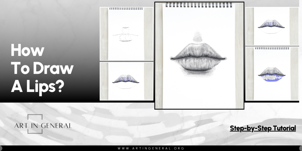 How To Draw Lips Step-by-Step – Art In General