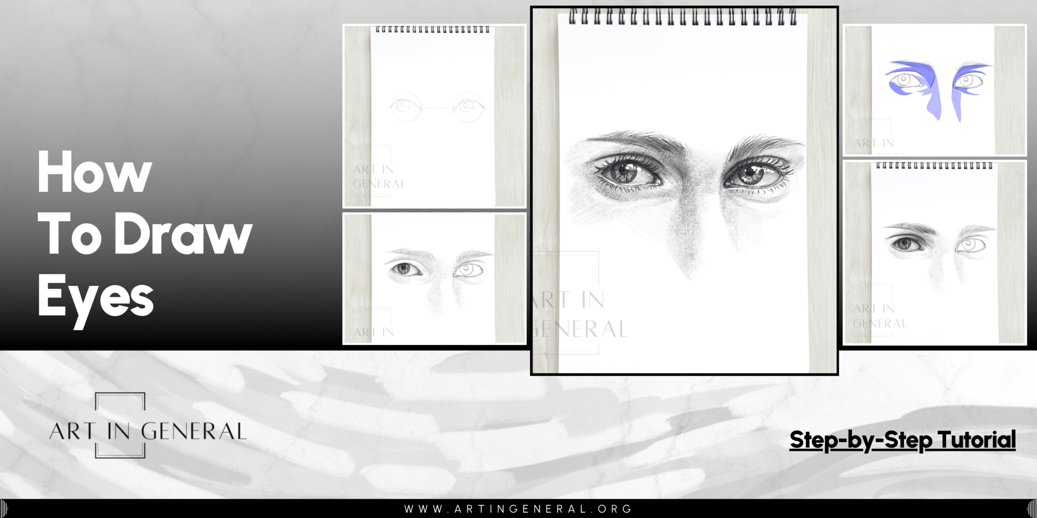 How To Draw Eyes Step-by-Step – Art In General