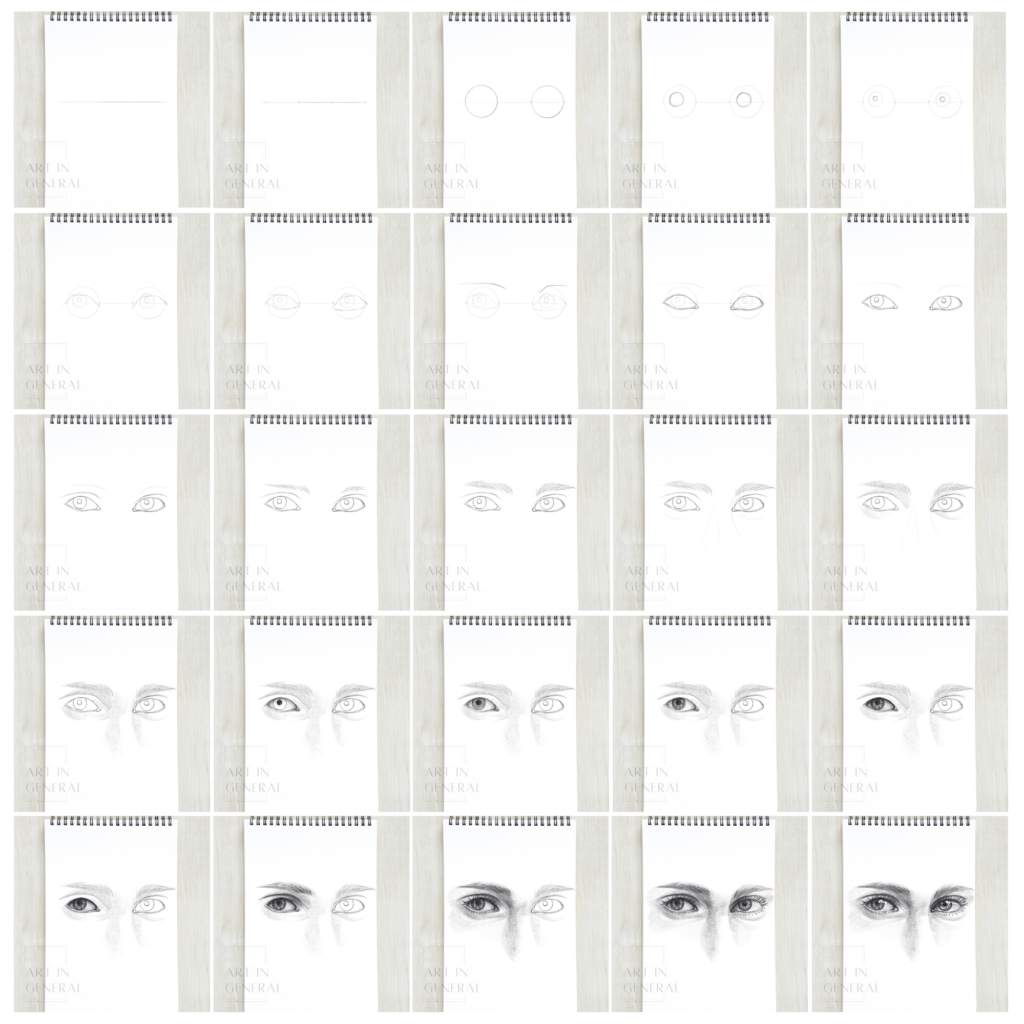How To Draw Eyes Step-by-Step – Art In General