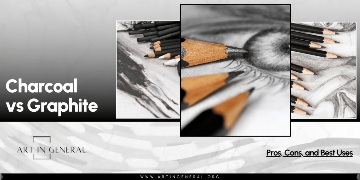 Charcoal vs Graphite: Pros, Cons, and Best Uses – Art In General