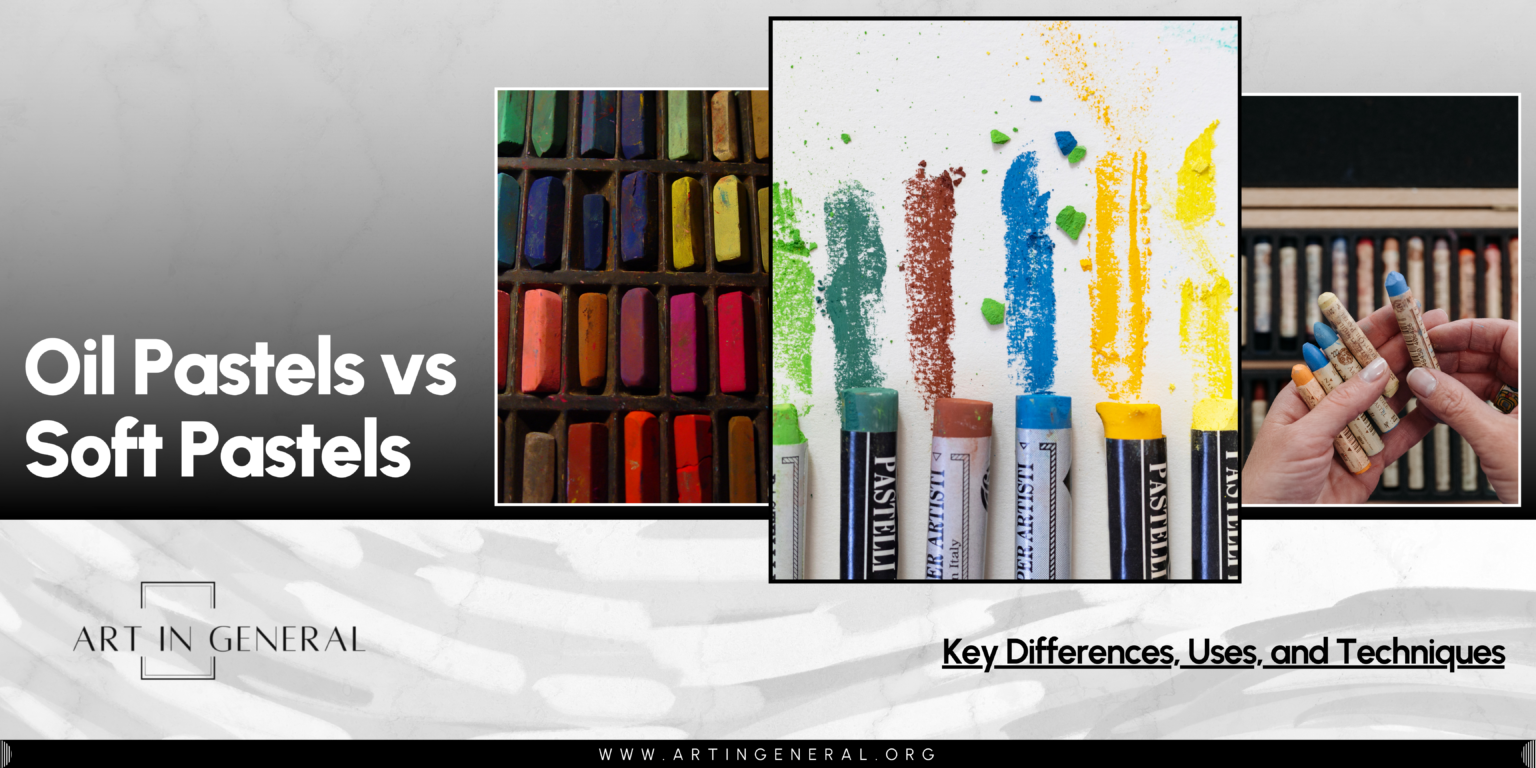 Oil Pastels vs. Soft Pastels: Key Differences, Uses, and Techniques ...